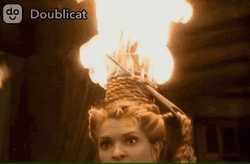 Lady's Hair On Fire GIF | GIFDB.com