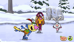 Hal The Dog Spinning On Ice GIF | GIFDB.com