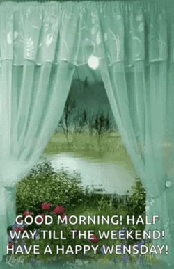 Half Way Blessed Good Morning Wednesday GIF | GIFDB.com
