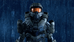 Halo 4 Master Chief Falling Rocks GIF | GIFDB.com
