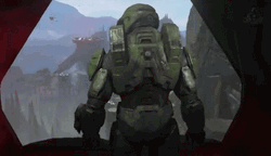 Halo Infinite Jumping Off The Plane GIF | GIFDB.com