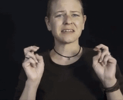 Hand Signing Sign Language Deaf Slang GIF | GIFDB.com