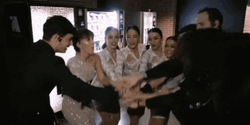 Hands Together We're Getting The Band Back Together GIF | GIFDB.com