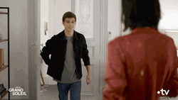 Handsome Man Giving Flowers GIF | GIFDB.com