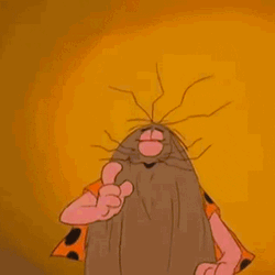 Hangry Captain Caveman GIF | GIFDB.com