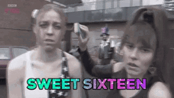 Happy 16th Birthday American Girls Awkward Meme GIF | GIFDB.com