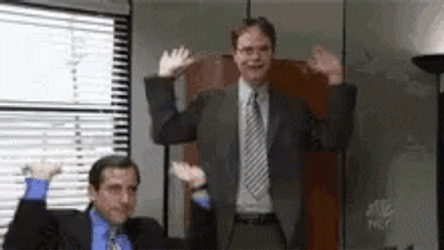 Happy Admin Day The Office Michael Dwight GIF | GIFDB.com
