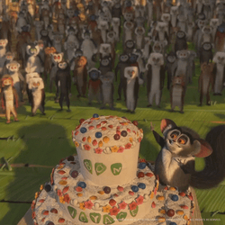 Happy Birthday Animated Cake Surprise GIF | GIFDB.com