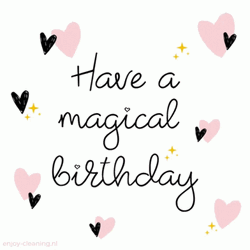 Happy Birthday Lady Twnkling Stars GIF | GIFDB.com