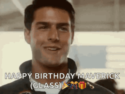 Happy Birthday Maverick Tom Cruise GIF | GIFDB.com