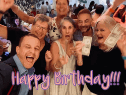 Happy Birthday Office Greeting GIF | GIFDB.com