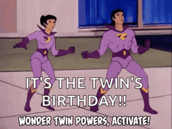 Happy Birthday Twins Cake Both Of You GIF | GIFDB.com