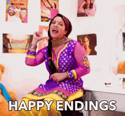 Happy Endings Aditi Mittal GIF | GIFDB.com