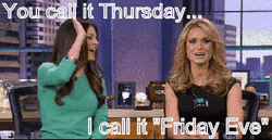 Happy Friday Eve You Call It Thursday GIF | GIFDB.com