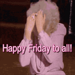 Happy Friday Funny Classy Old Woman GIF | GIFDB.com