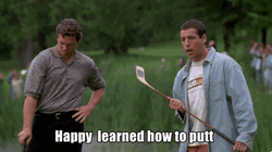 Happy Gilmore Learned How To Putt GIF | GIFDB.com