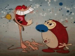 Happy Happy Joy Joy Ren And Stimpy GIF | GIFDB.com