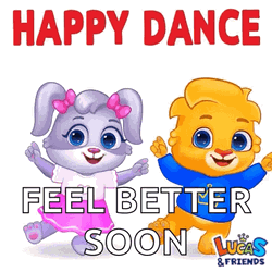 Happy L Dance Feel Better Soon GIF | GIFDB.com