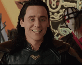 Happy Loki Smiling Wide GIF | GIFDB.com