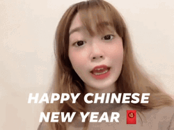 Happy Lunar New Year 2022 Chinese Girl GIF | GIFDB.com