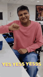 Happy Man Yes Yes Yes Reaction GIF | GIFDB.com