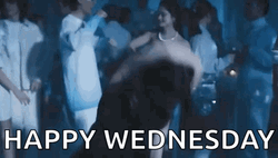 Happy Only Wednesday Adams Dance GIF | GIFDB.com