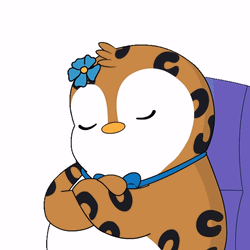 Happy Penguin Clapping Im Awake GIF | GIFDB.com