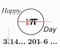 Happy Pi Day Circle Animation GIF | GIFDB.com