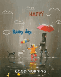 Happy Rainy Monday Morning GIF | GIFDB.com