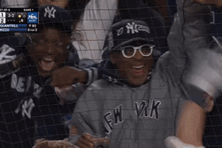 Happy Spike Lee After Yankees Win GIF | GIFDB.com