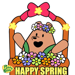 Pants Bear Happy Spring GIF | GIFDB.com