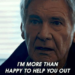 Happy To Help You Out Harrison Ford GIF | GIFDB.com