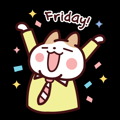 Happy Weekend Friday Yay Bunny GIF | GIFDB.com