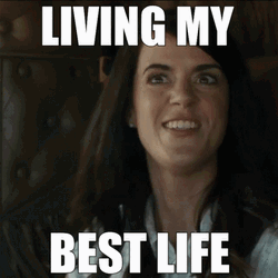 Happy Woman Living The Dream GIF | GIFDB.com