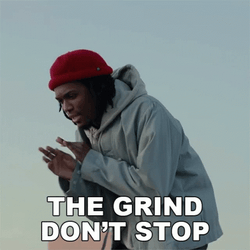 Hardworking Saba The Grind Won't Stop GIF | GIFDB.com