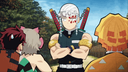 Hashibira Inosuke Fighting Back GIF | GIFDB.com