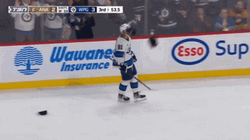 Hat Trick Winnipeg Jets Kyle Connor GIF | GIFDB.com