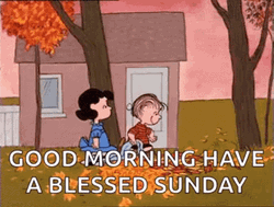 Have A Blessed Sunday Peanuts GIF | GIFDB.com
