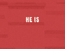 He Is Risen Animated Text GIF | GIFDB.com