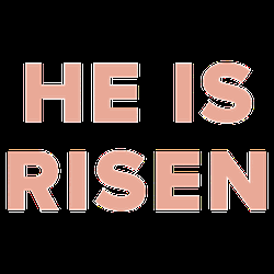 He Is Risen Color Changing GIF | GIFDB.com