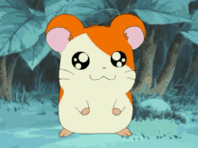 Sad Crying Little Hamster Cute Hamtaro GIF | GIFDB.com
