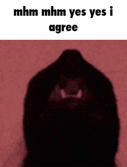 Headbanging Black Cat Mhm Yes I Agree GIF | GIFDB.com