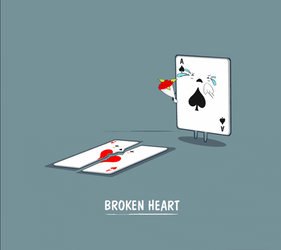 Heart Break Card GIF | GIFDB.com