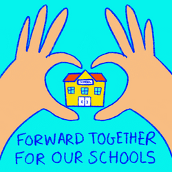 Heart Hand For Our School GIF | GIFDB.com