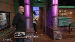 Heart Pillow Jerry Springer GIF | GIFDB.com