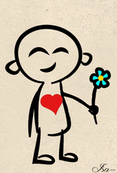 Heartbroken Heart Stickman GIF | GIFDB.com