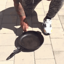 Heat Wave Cooking Egg Under Sun GIF | GIFDB.com