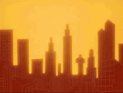 Heat Wave Flaming Hot Cityscape GIF | GIFDB.com