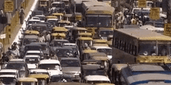 Heavy Traffic In The City GIF | GIFDB.com