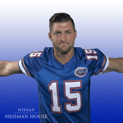 Heisman House Tim Tebow Swaying Arms GIF | GIFDB.com